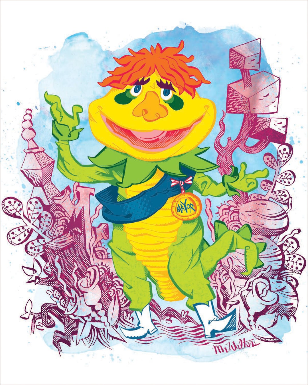 H.R. Pufnstuf – Art Print - Etsy