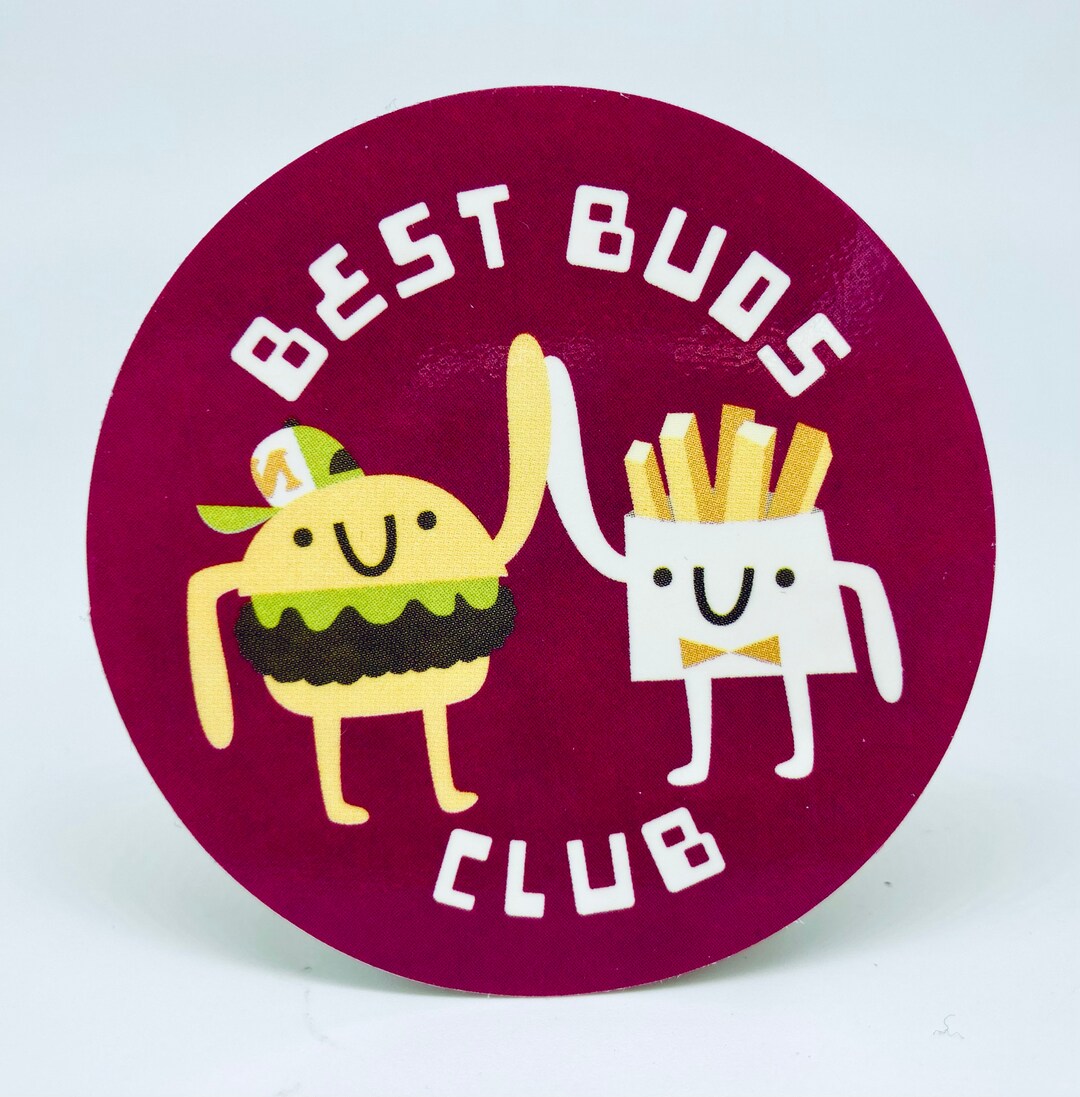 Best Buds Club Sticker - Etsy