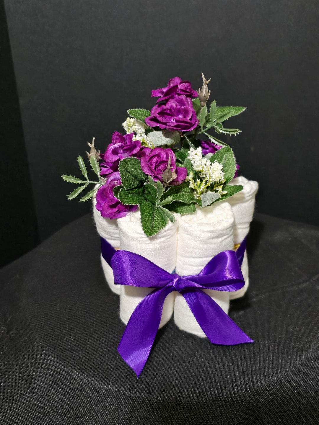 Mini Diaper Center Piece - Etsy