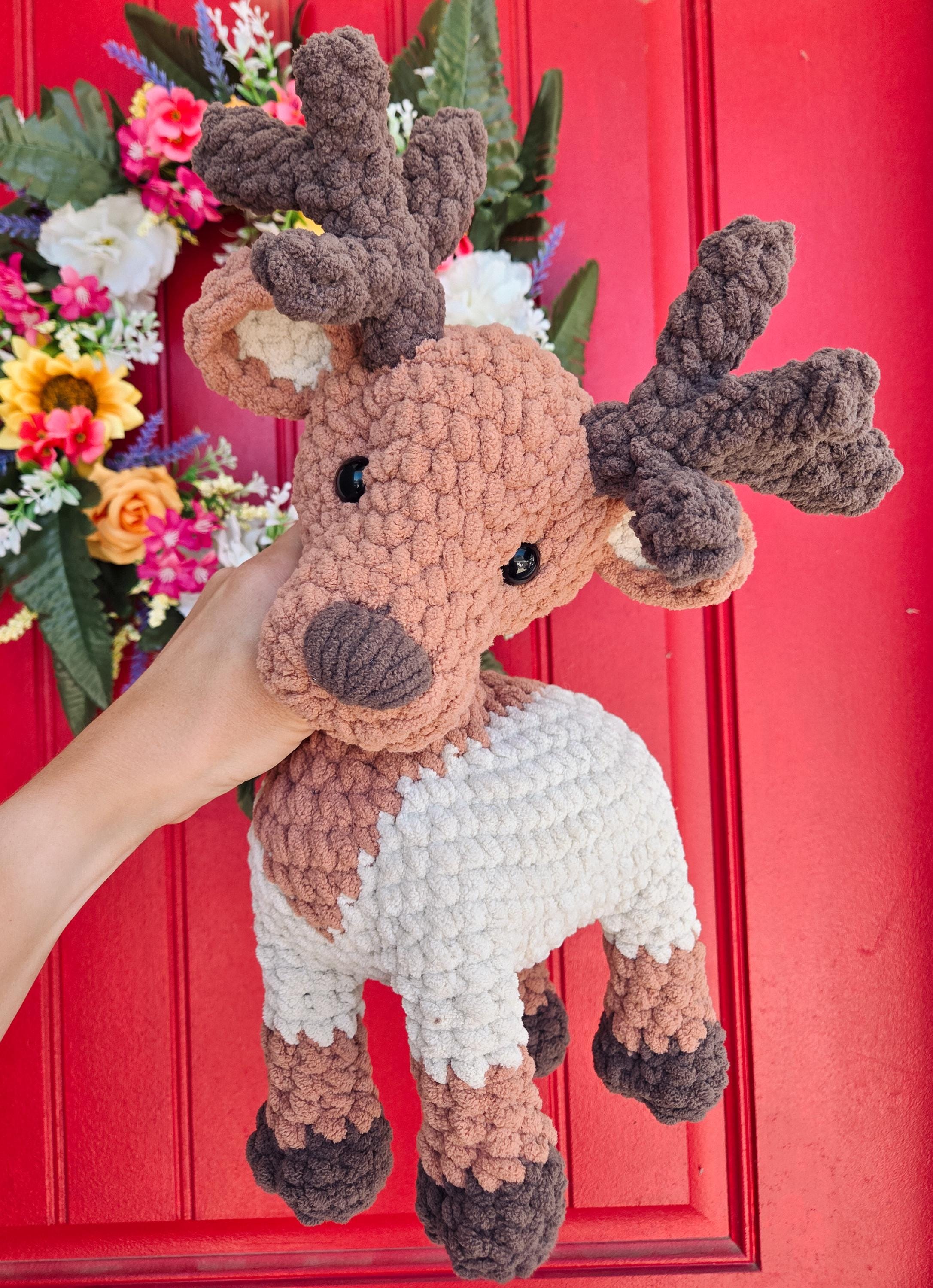 Rut the Elk Crochet Pattern - Etsy