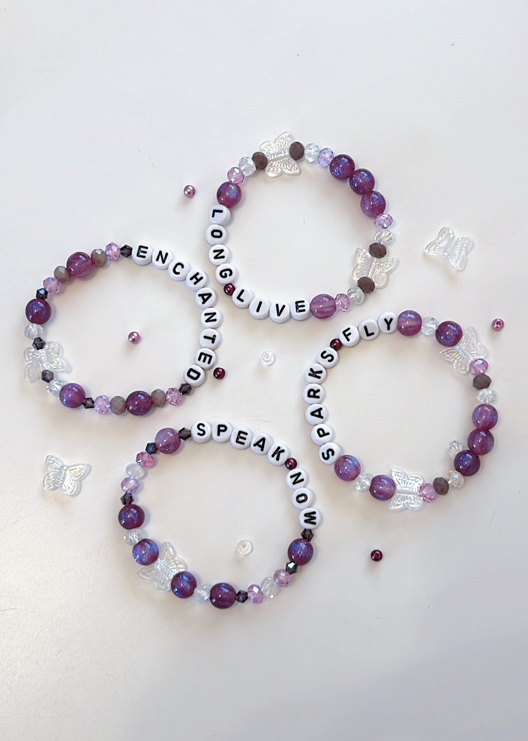 Speak Now Inspired Friendship Bracelets 4 Pack - Etsy