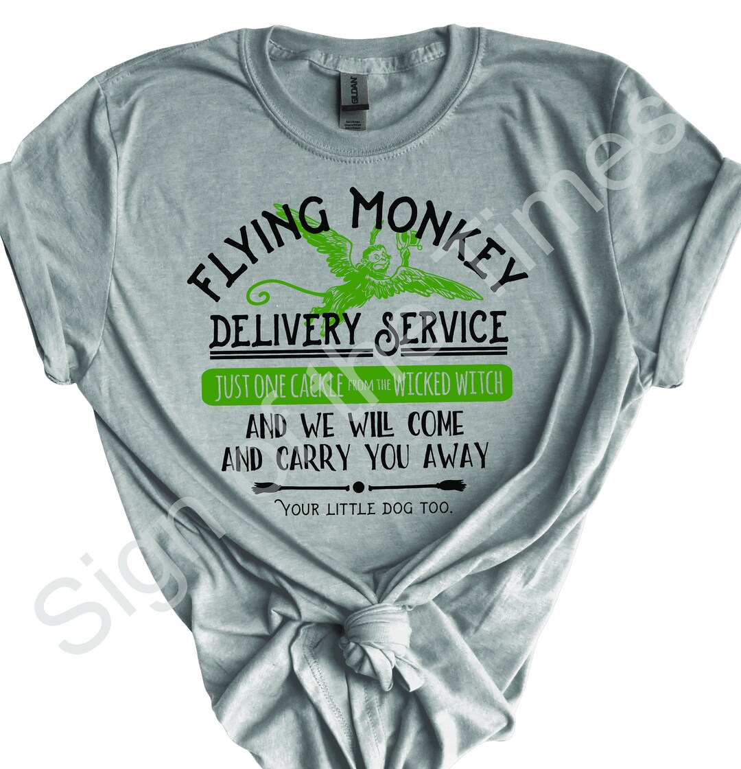 DTF Transfer Flying Monkeys #230527BD - Etsy