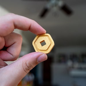 Robux With Roblox Sign Video Games Logo, 3d Printed, Roblox Gift Ideas ...