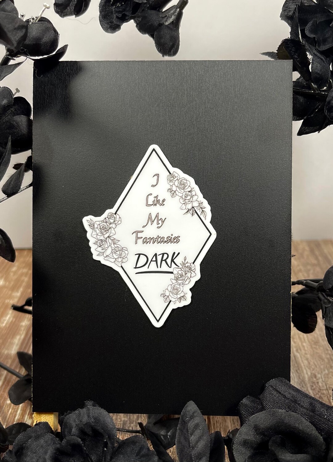 Dark Fantasy Lover Sticker Dark Fantasy, Dark Fantasy Sticker, Bookish ...