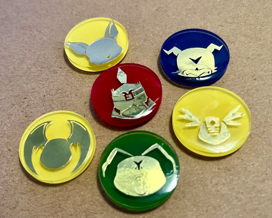 02 Digimon Memory Counter Set - Etsy