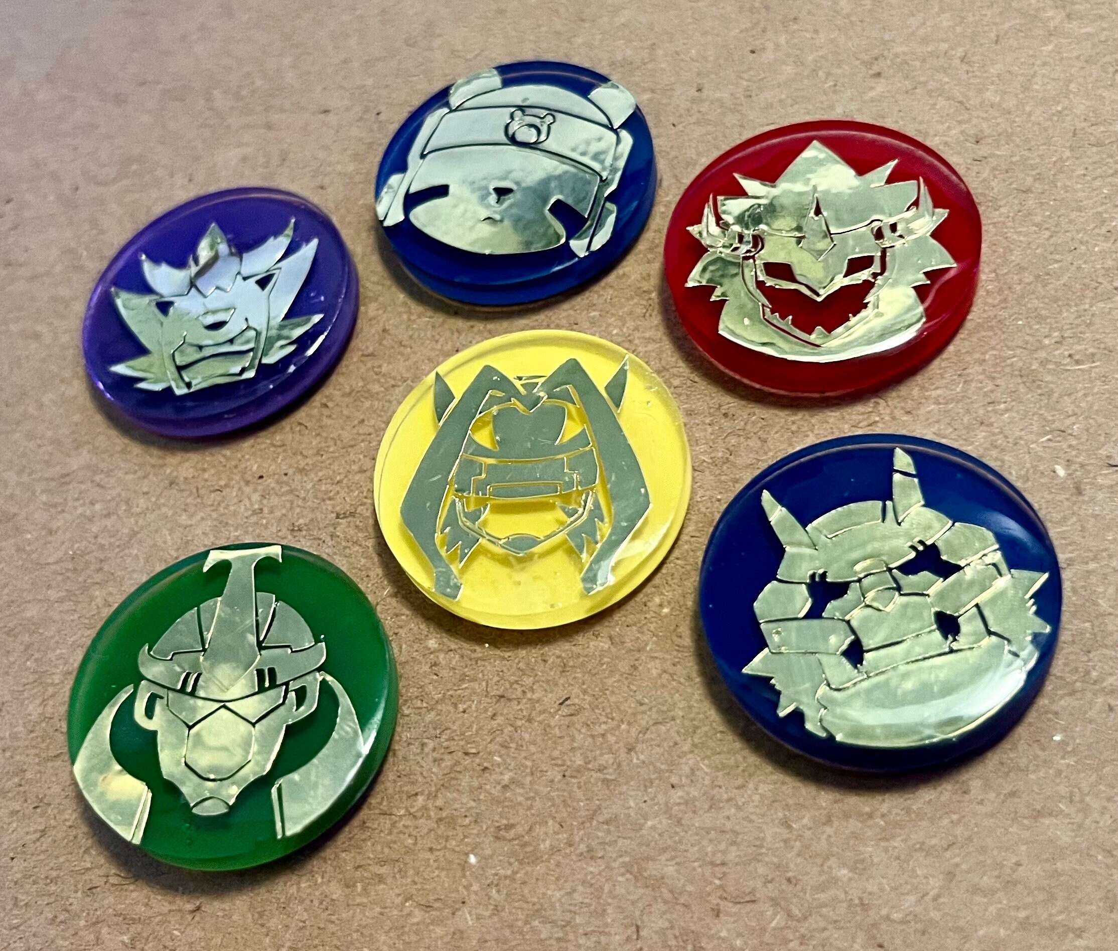 Single Digimon Memory Counters - Etsy