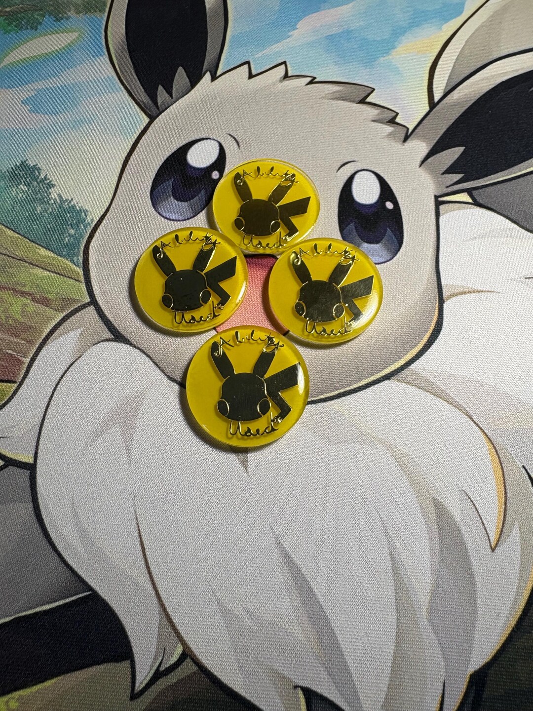 Pikachu "ability Used" Markers (set of 4) - Etsy