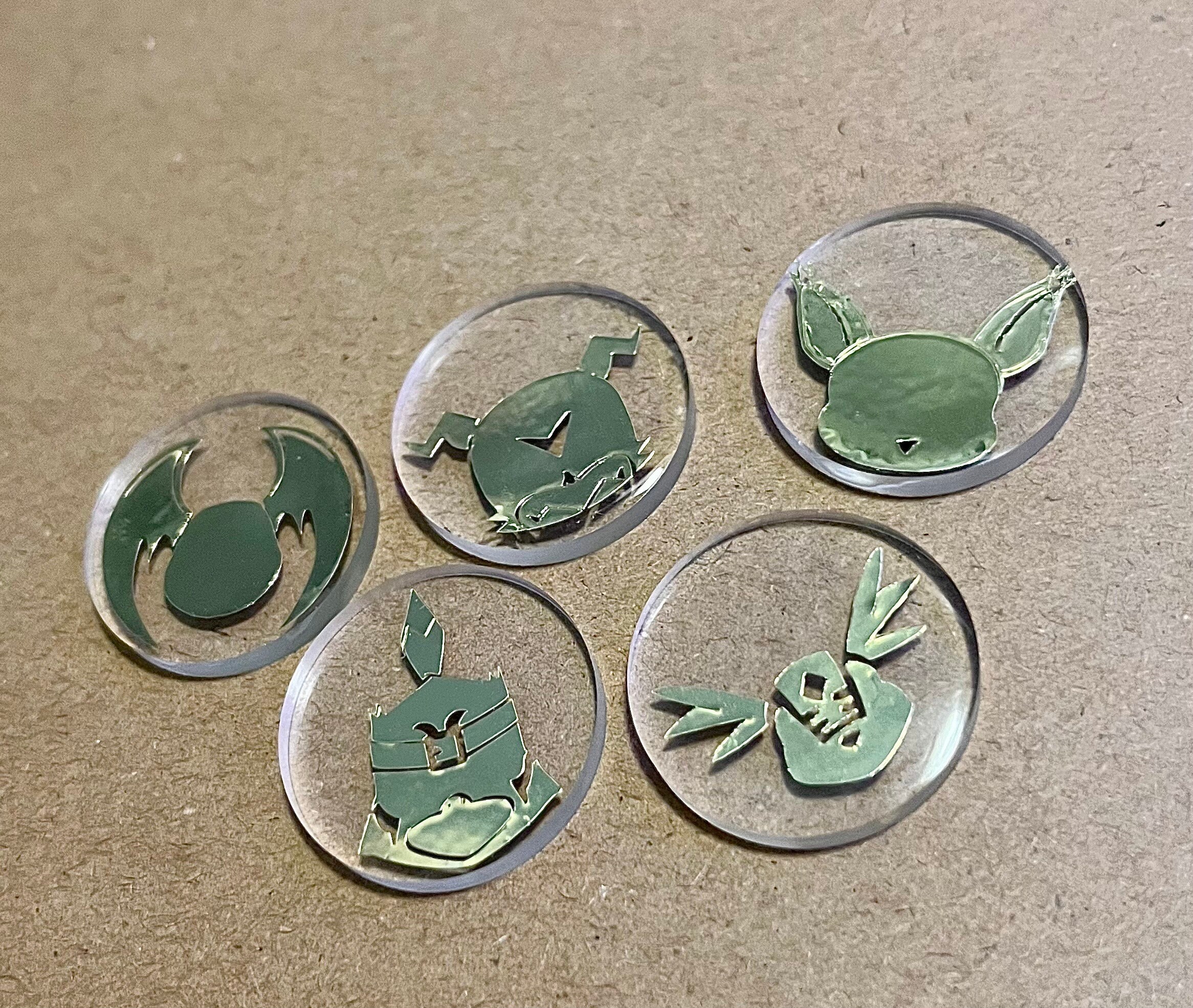 Single Digimon Memory Counters - Etsy