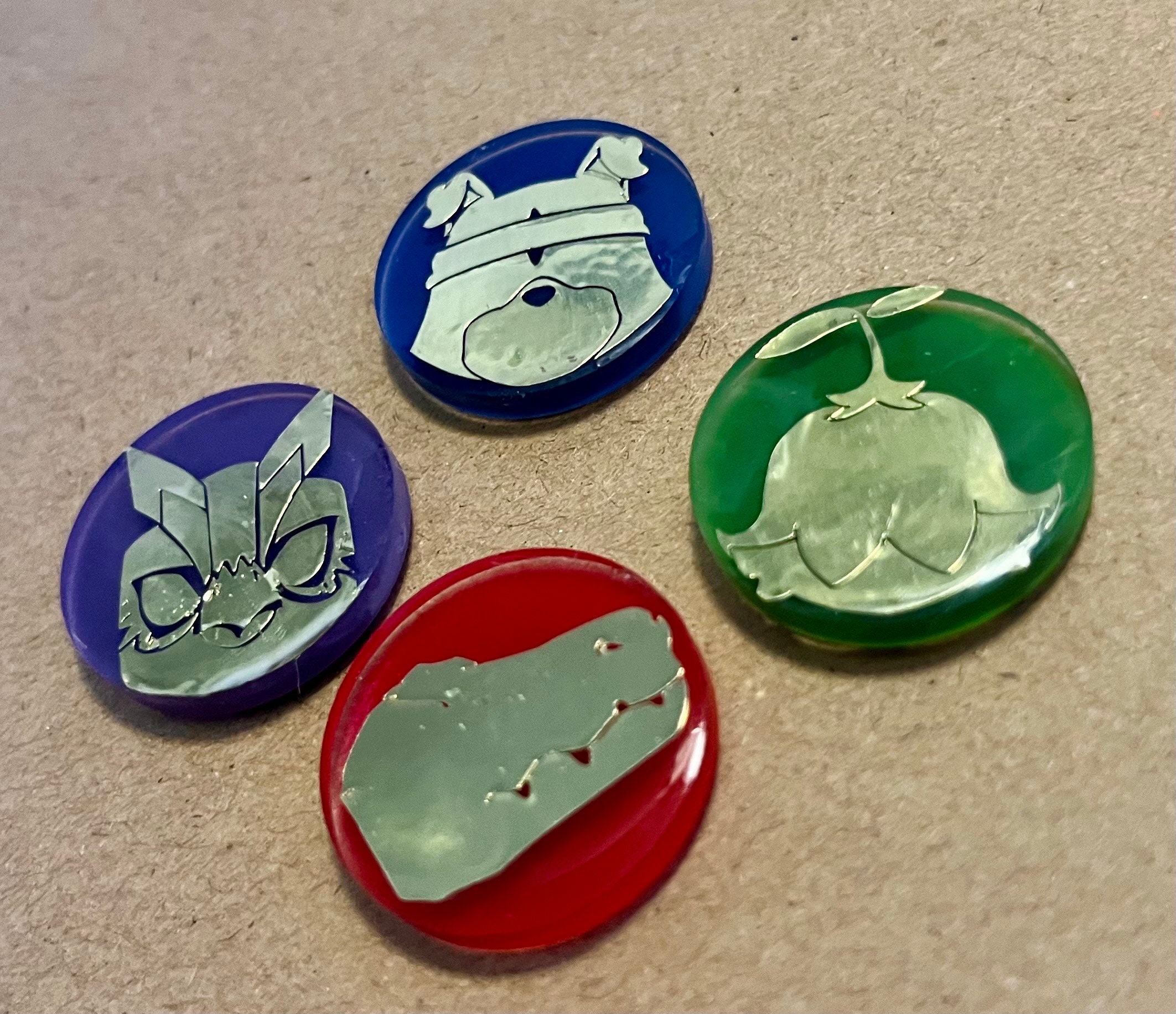 Single Digimon Memory Counters - Etsy