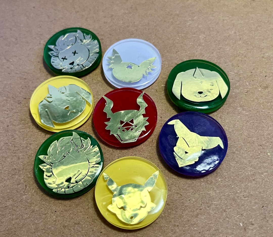 Tamers Digimon Memory Counter Set - Etsy
