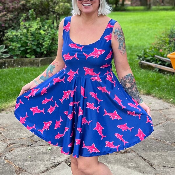 Shark Dress - Etsy