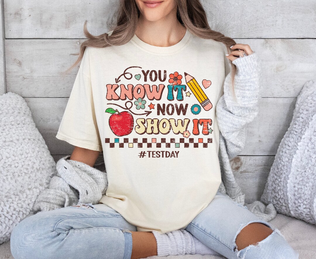 You Know It, Now Show It Digital Download - Etsy