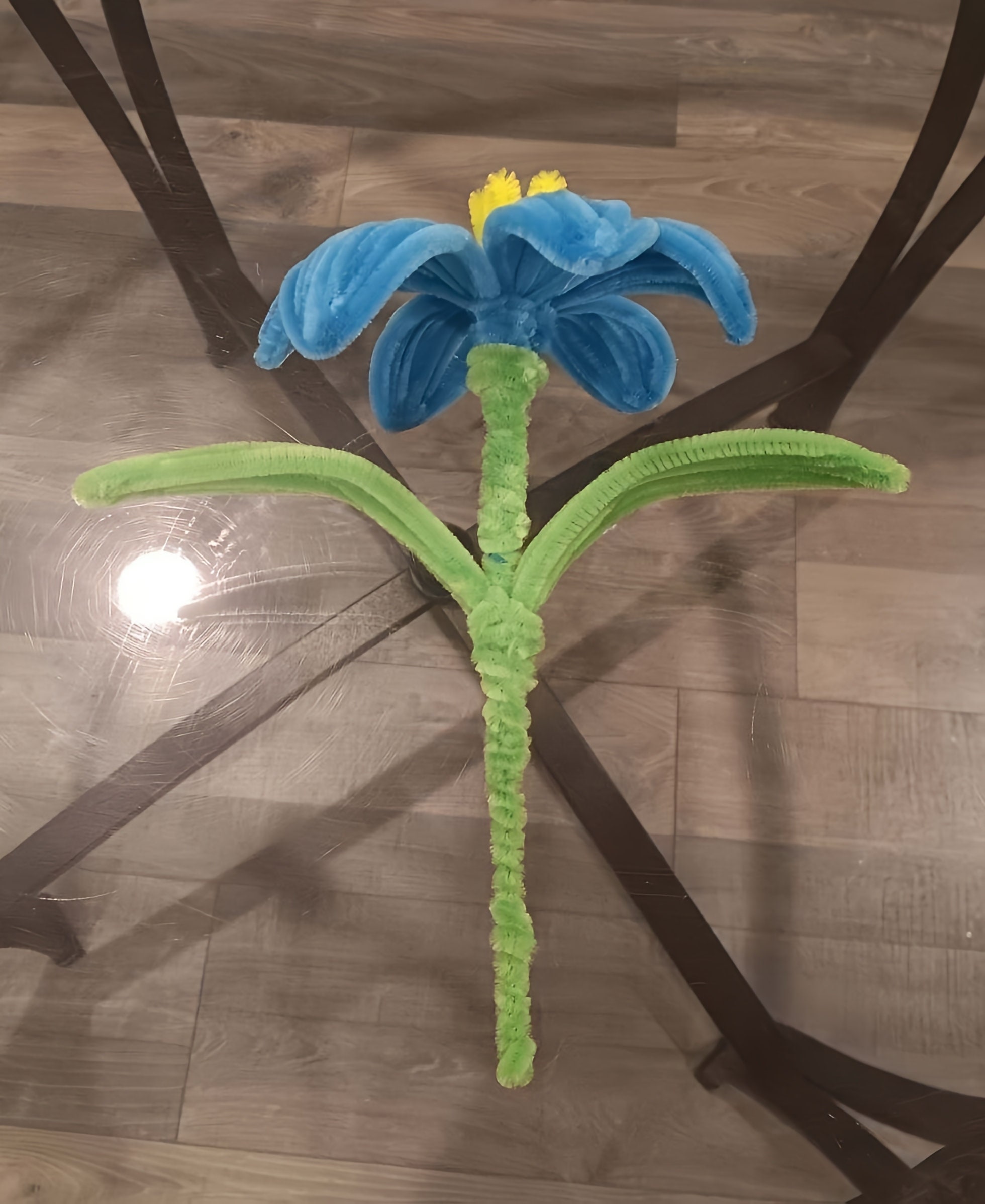 Pipe Cleaner Flowers and Crochet Plushies - Etsy