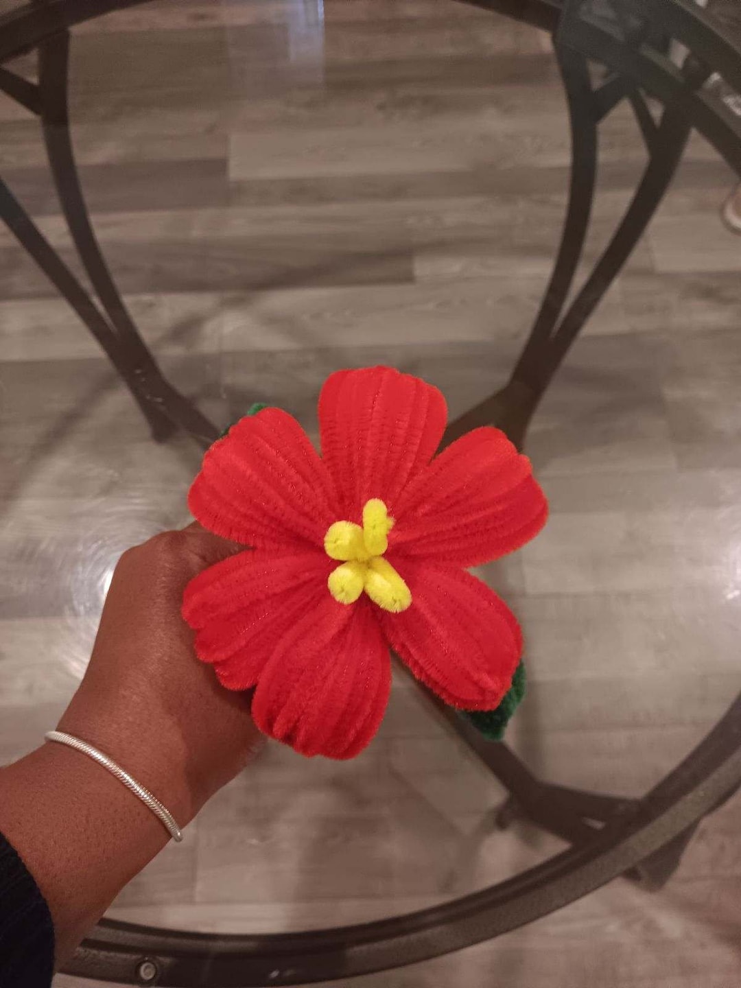Pipe Cleaner Flowers and Crochet Plushies - Etsy