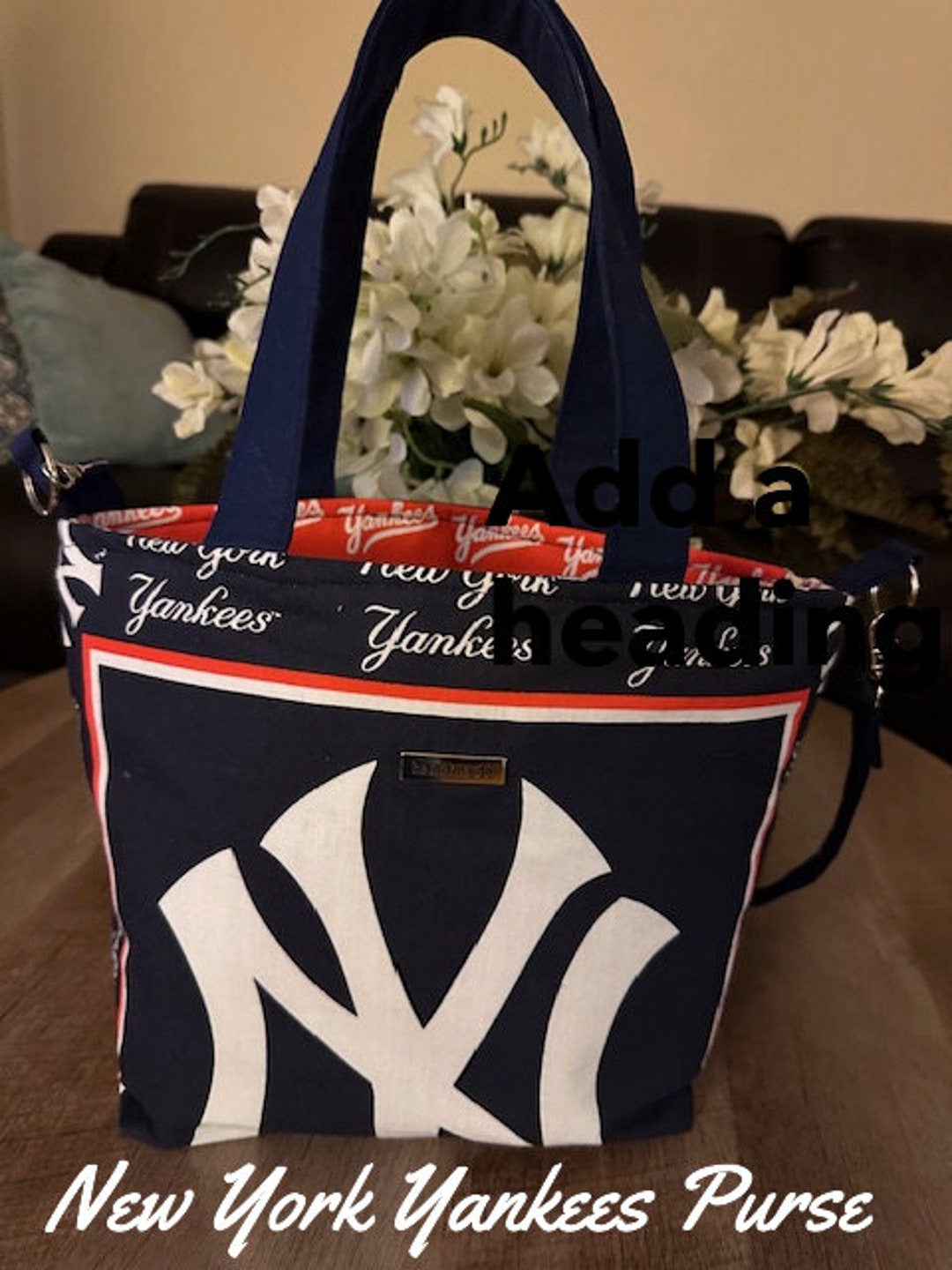 New York Yankees Purse - Etsy