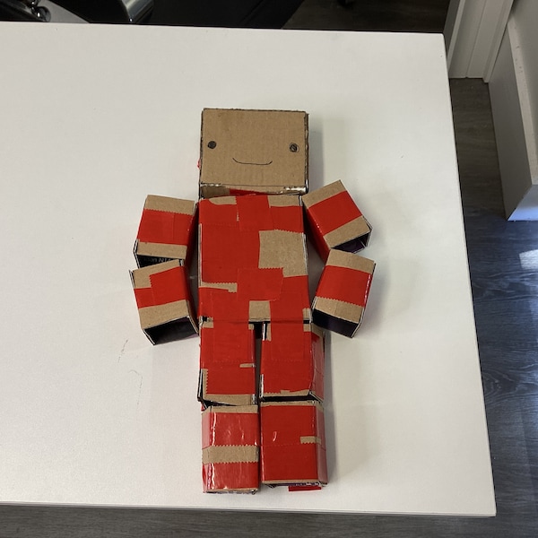 Cardboard Ragdoll - Etsy