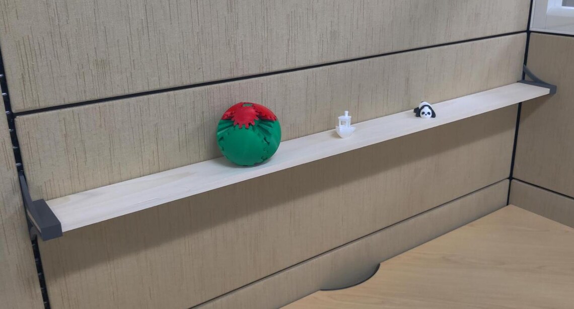 Cubicle Shelf Brackets for Haworth PREMISE, 6" Deep [brackets Only] - Etsy