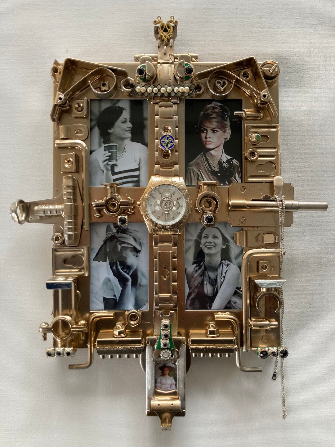 Frame Nr. 007, Unique Photo or Picture Frame in Eclectic Style With ...