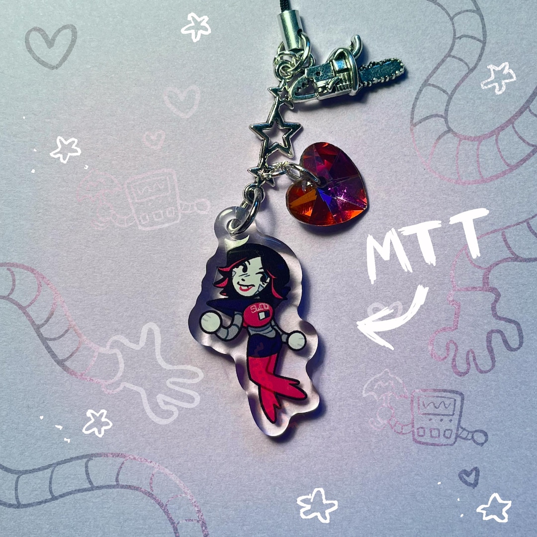Mettaton Phone Charm - Etsy