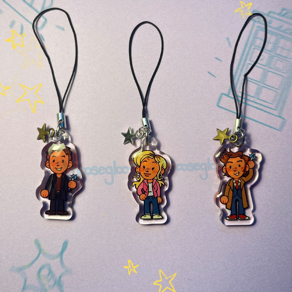 Doctor Who Phone Charm - Etsy Canada