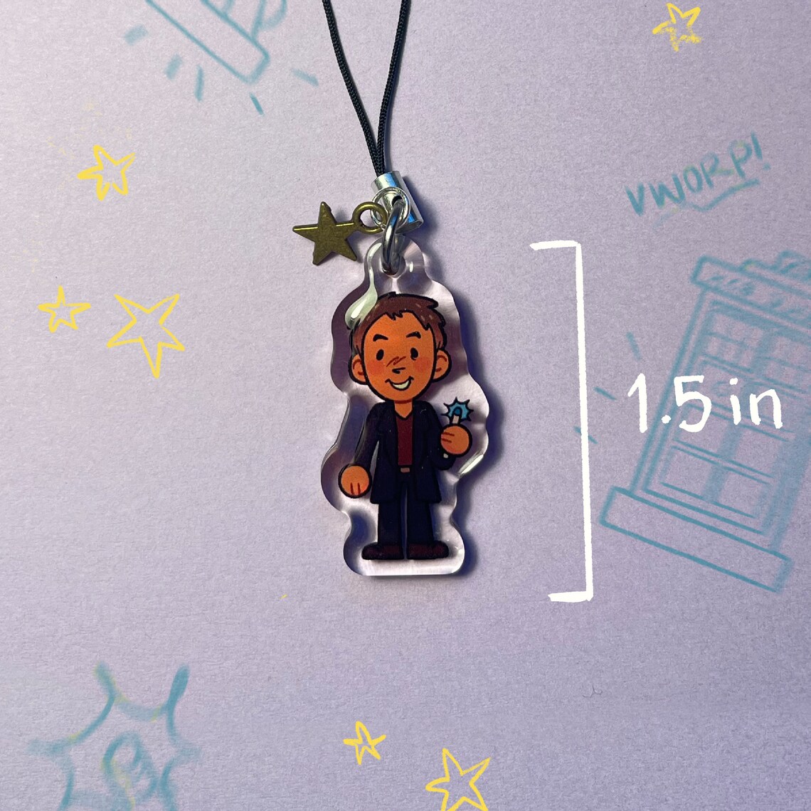 Doctor Who Phone Charm - Etsy Canada