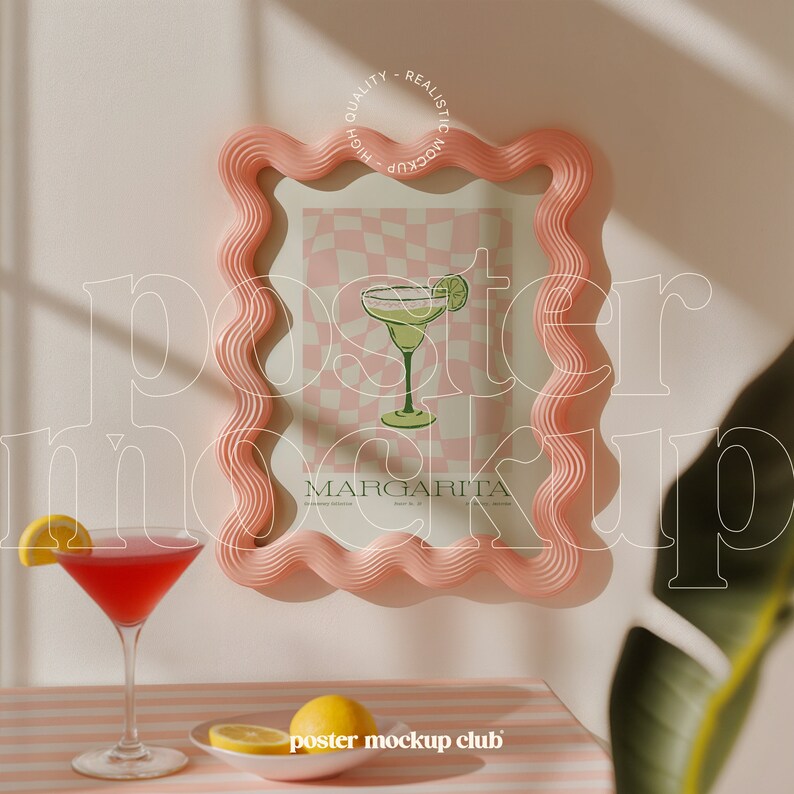 Artwork Frame Mockup, Poster Mockup PSD, Digital Frames, Picture Frame ...