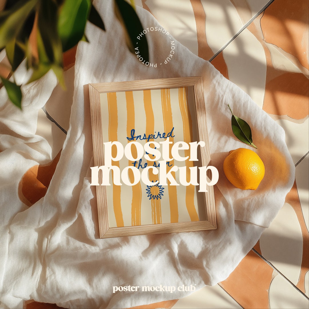 Artwork Frame Mockup, Poster Mockup PSD, Picture Frame Mockup, Photo ...