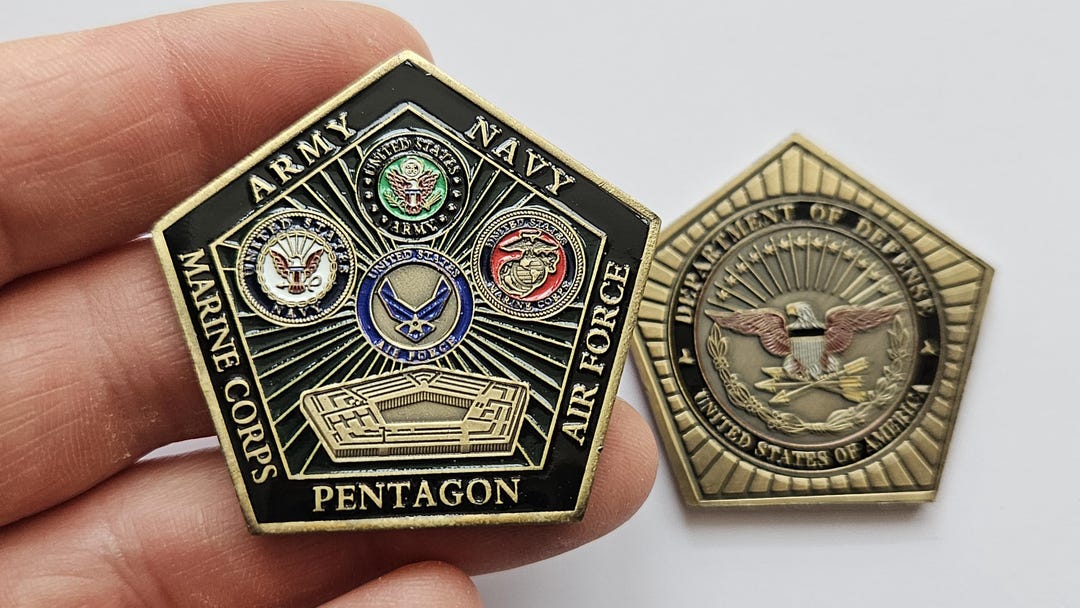 Coin USA Pentagon Gifted Coin Gift Coin Gifts Coin Gift for Him Unique ...