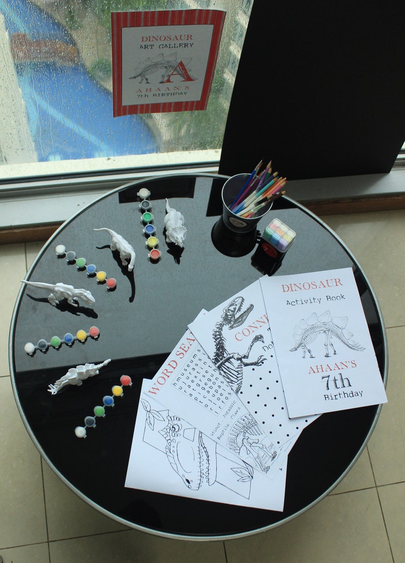 Dinosaur Excavation Dig Activity Page Dino Theme Printable Activity ...