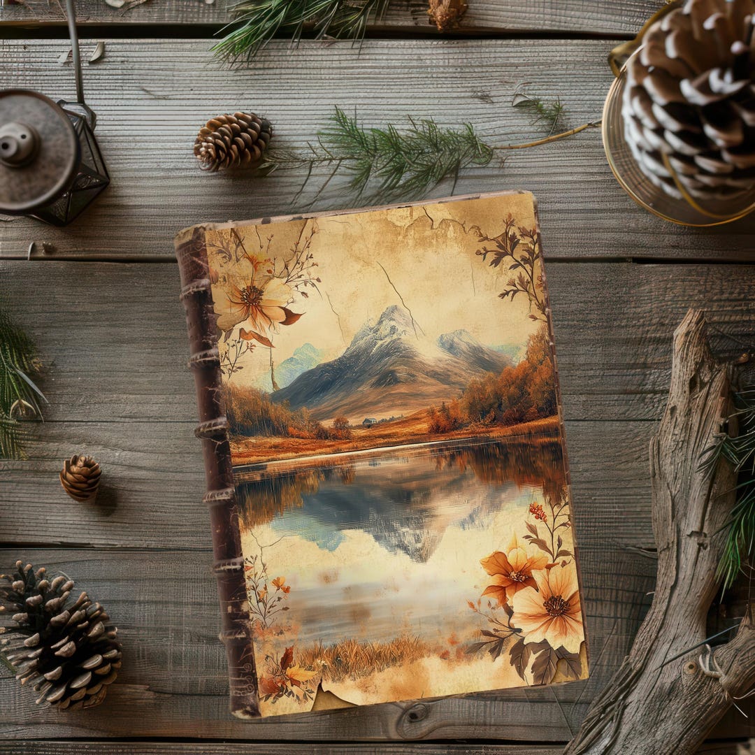 Scotland Junk Journal, Highlands Scrapbook Page, Scottish Collage ...