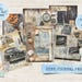 Masculine Digital Junk Journal Paper, Vintage Printable Scrapbook, Guys ...