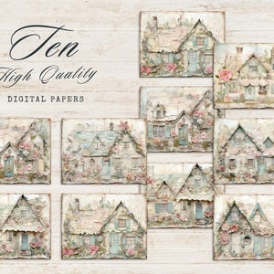 Cottagecore Junk Journal Printable, Vintage Scrapbook Pages, Printable ...