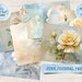 Yellow Rose Junk Journal, Vintage Scrapbook Papers, Rustic Journal ...