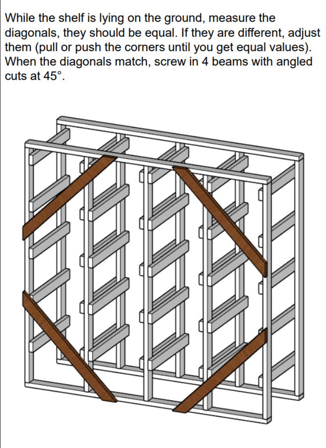 Ultimate 27-gallon Tote Storage Rack Plans | Garage Shelves Plans (4x5 ...