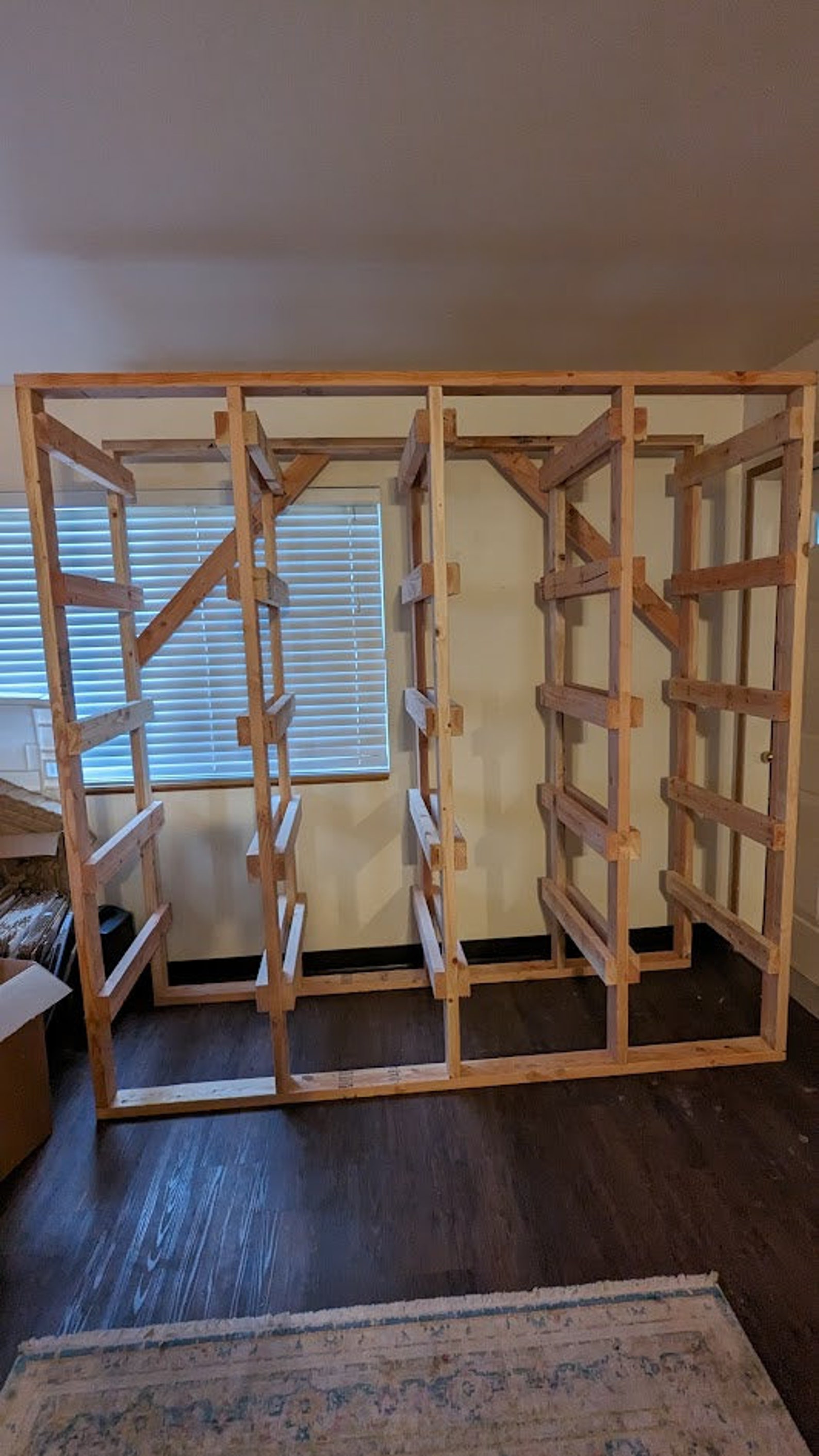 Ultimate 27-gallon Tote Storage Rack Plans | Garage Shelves Plans (4x5 ...