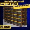 Ultimate 27-gallon Mobile Tote Storage Rack Plans Garage Shelves Plans ...