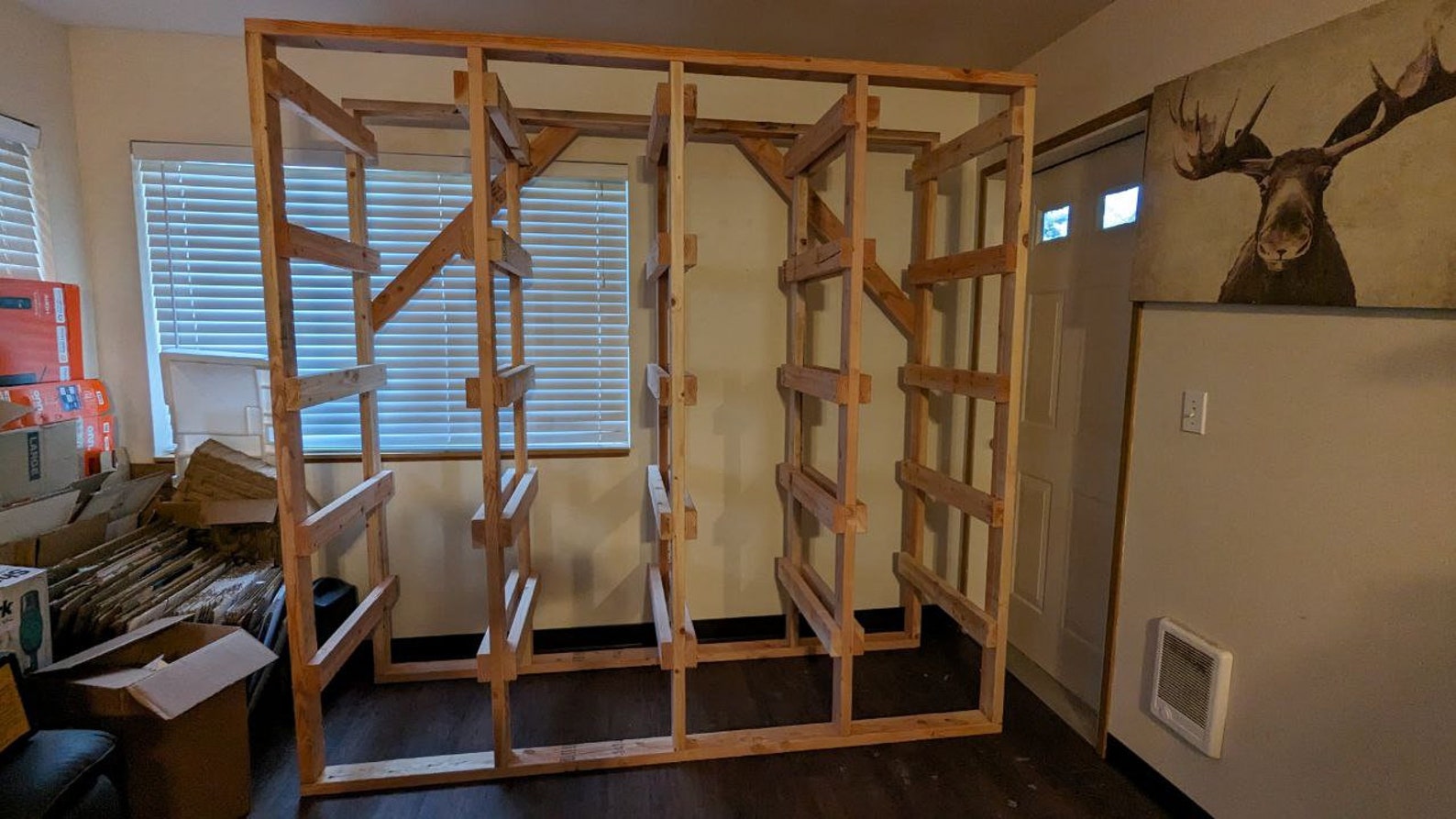 Ultimate 27-gallon Tote Storage Rack Plans | Garage Shelves Plans (4x5 ...