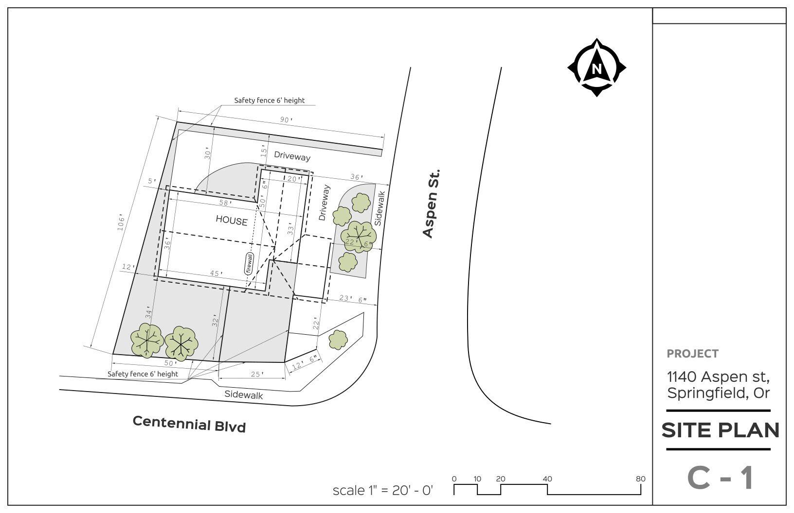 Custom Site Plan Drawing for Building Permit – Autocad Plot Plan ...