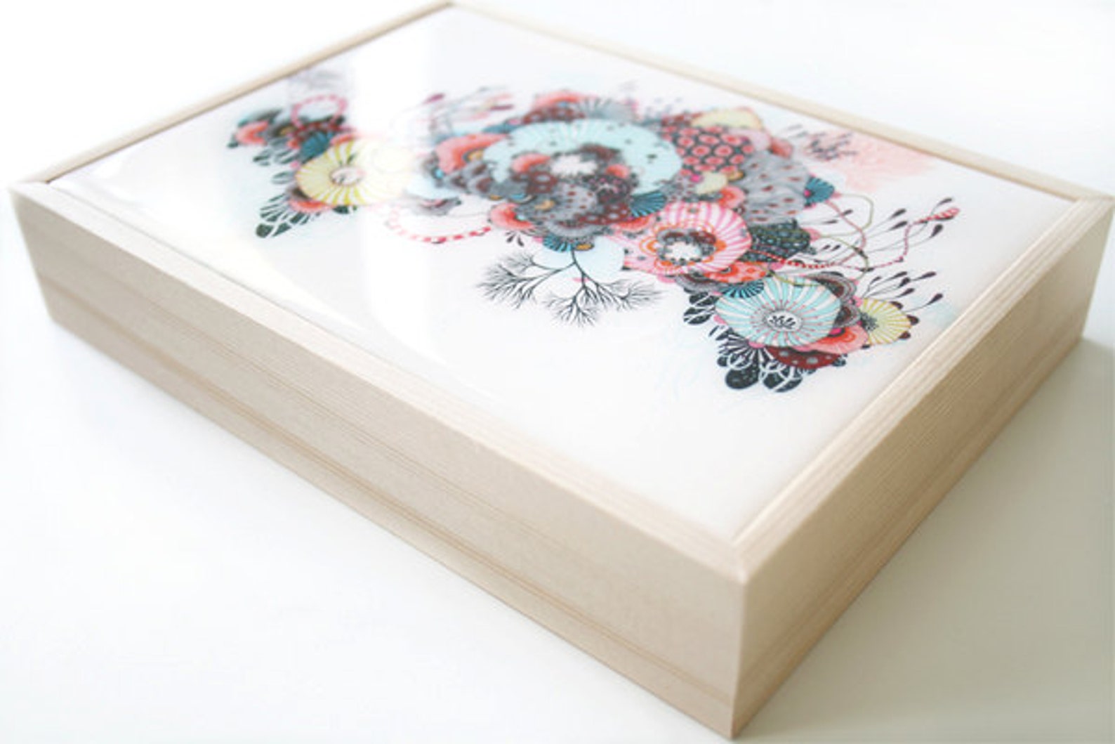 Biome Resin-coated Print on Wood Panel - Etsy