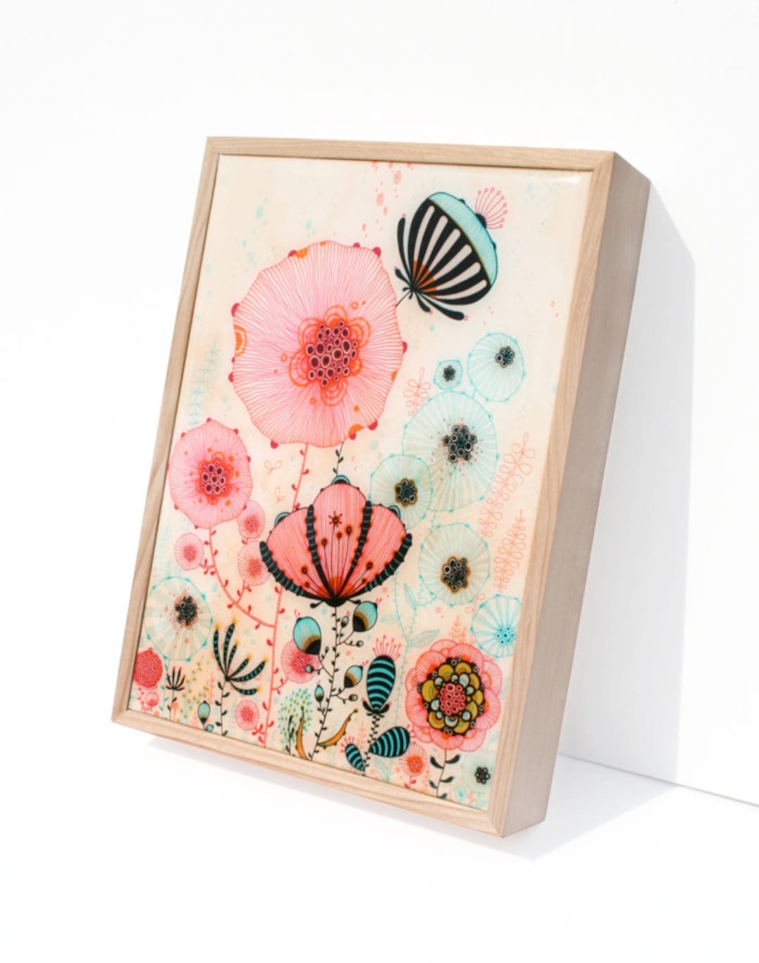 Morning - Resin-coated Print on Wood Panel - Etsy