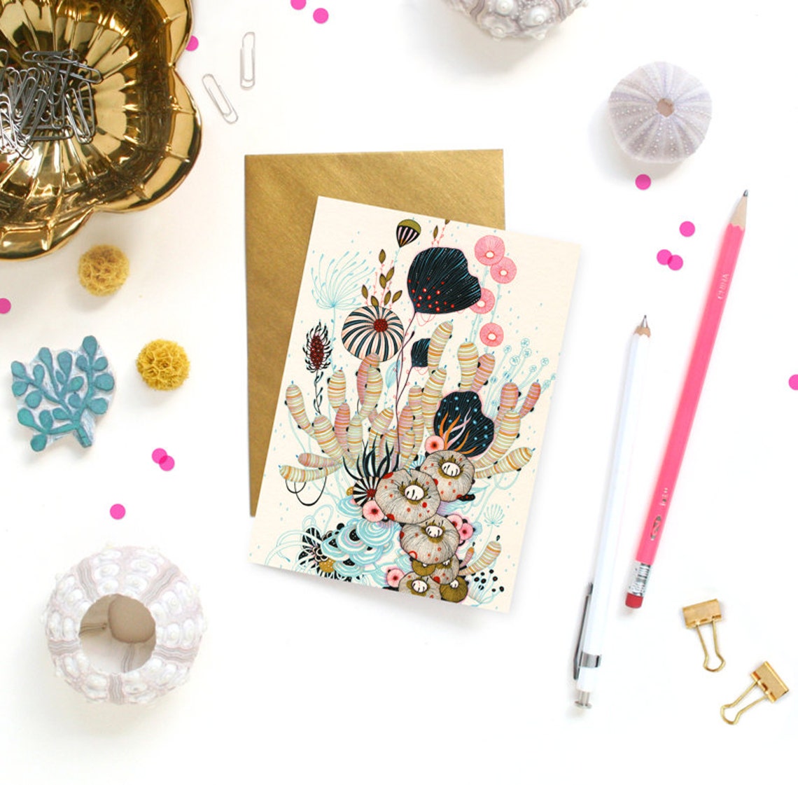 Card Note Card Flit - Etsy