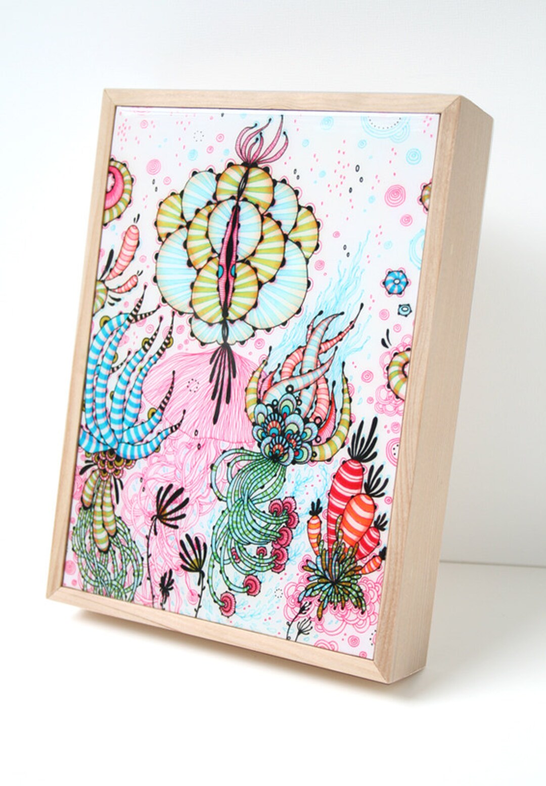 Gala - Resin-coated Print on Wood Panel - Etsy