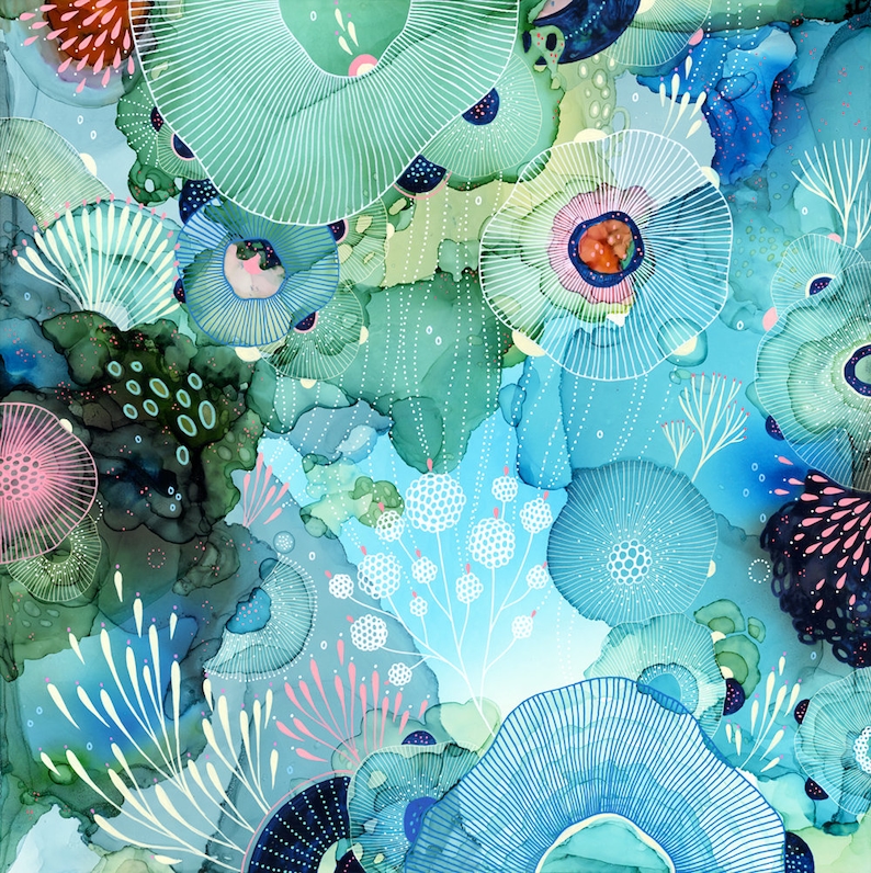 Art Print - "vast" - Giclée Print - Archival Art Print of My Original ...