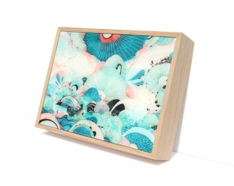 Biome Resin-coated Print on Wood Panel | Etsy