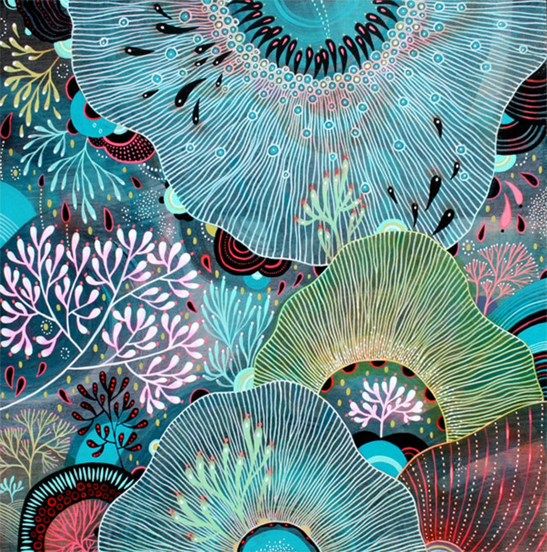 Giclee Fine Art Print Thrive 11x11 - Etsy