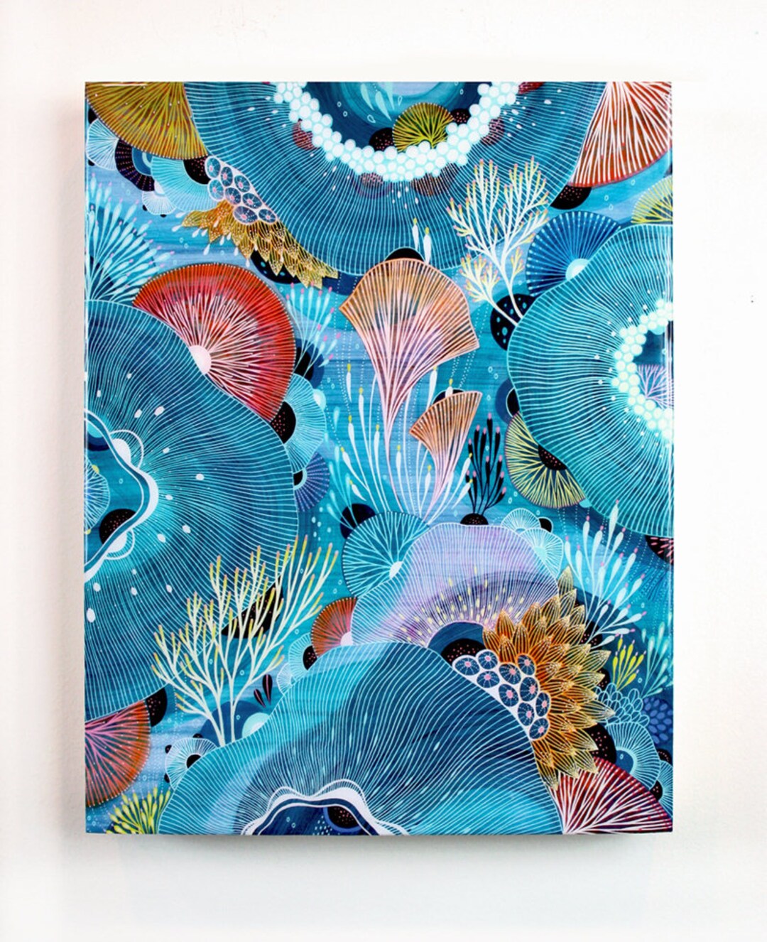 Vanish - Resin-coated Art Print on Wood Panel - Etsy