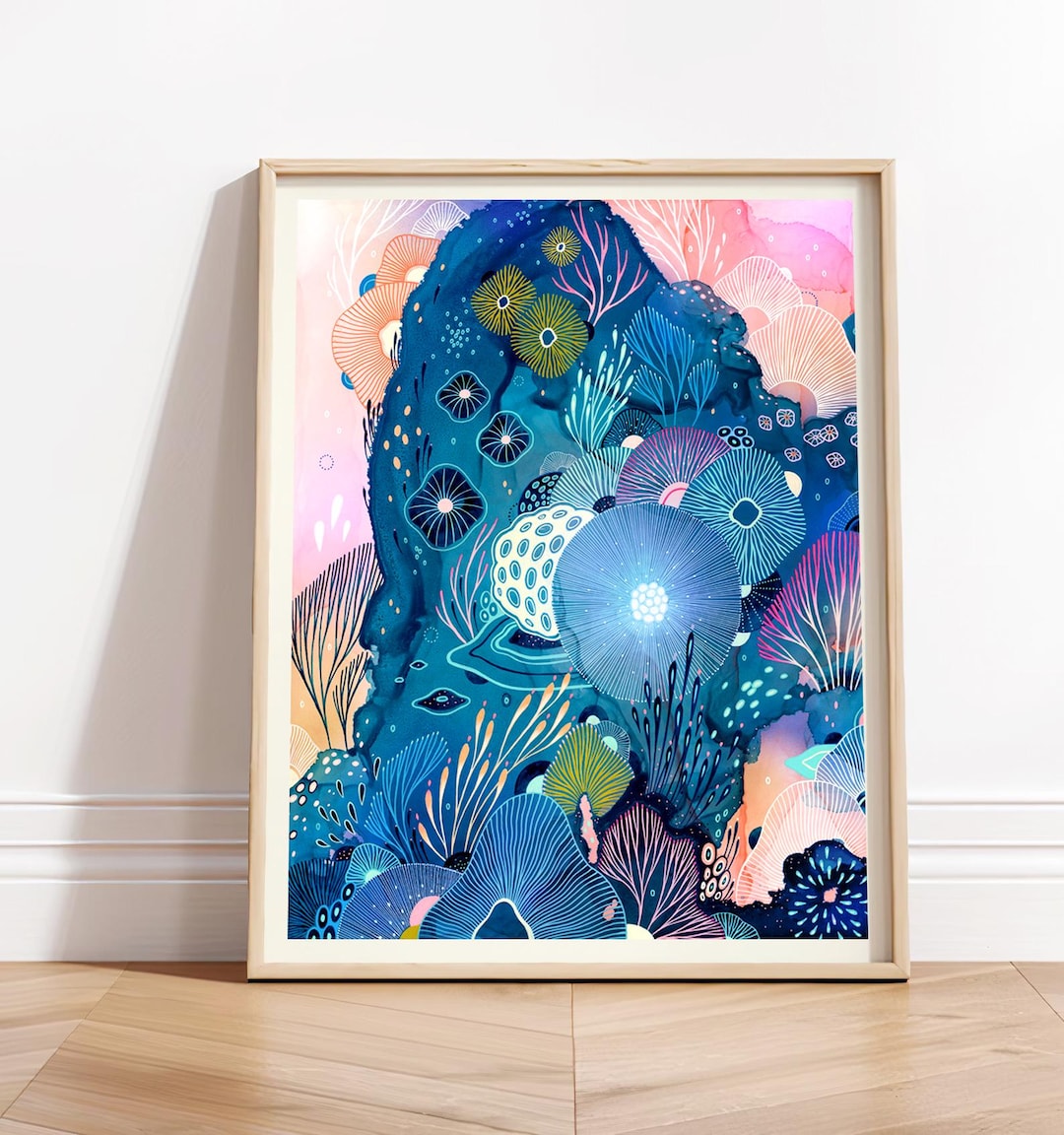 Colorful Art Print, Large Print - Rest by Yellena James - Etsy UK