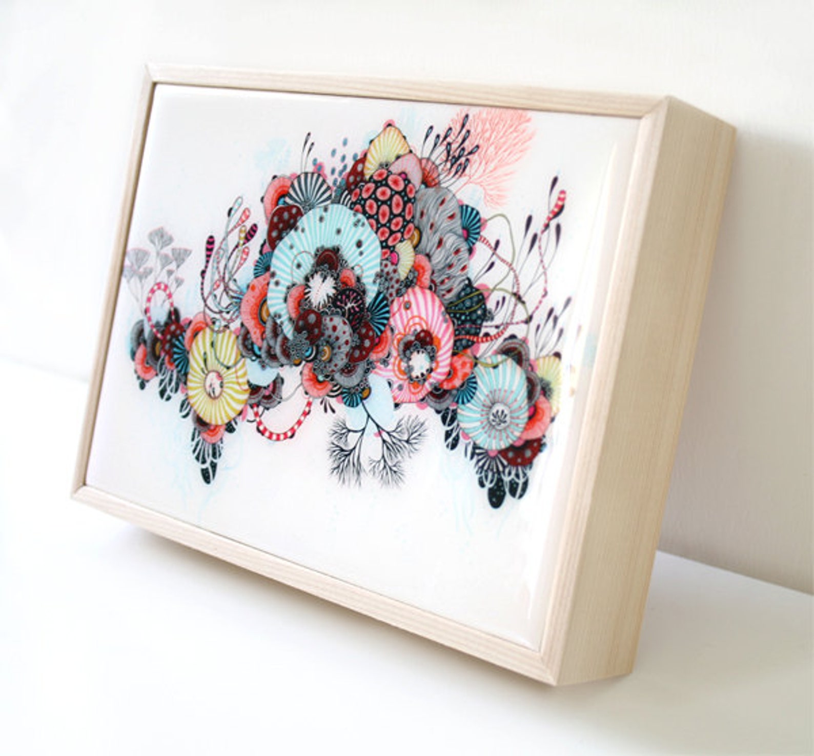 Biome Resin-coated Print on Wood Panel - Etsy