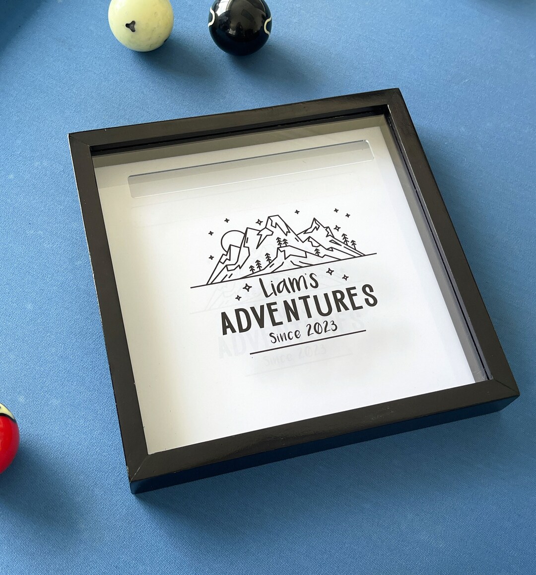 Custom Adventure Archive Box, Couple Travel Memory Box, Memory Wooden ...