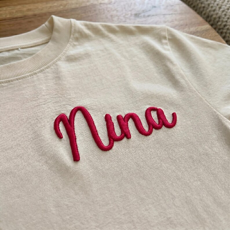Custom 3D Puff Name Patch, Iron on Embroidered Text, Raised Embroidery ...